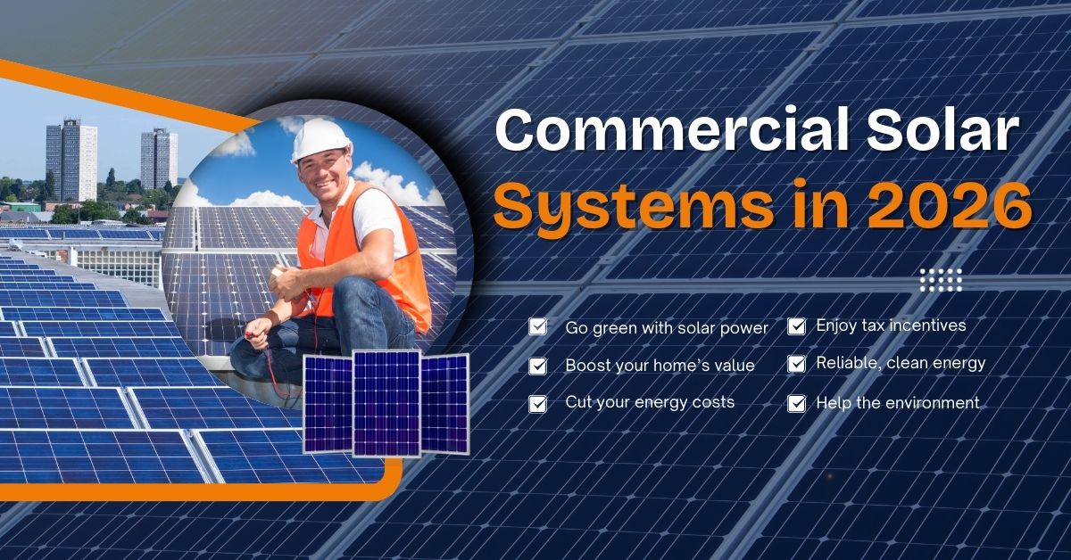 Commercial Solar Power in 2026: Costs, Types & Comparison